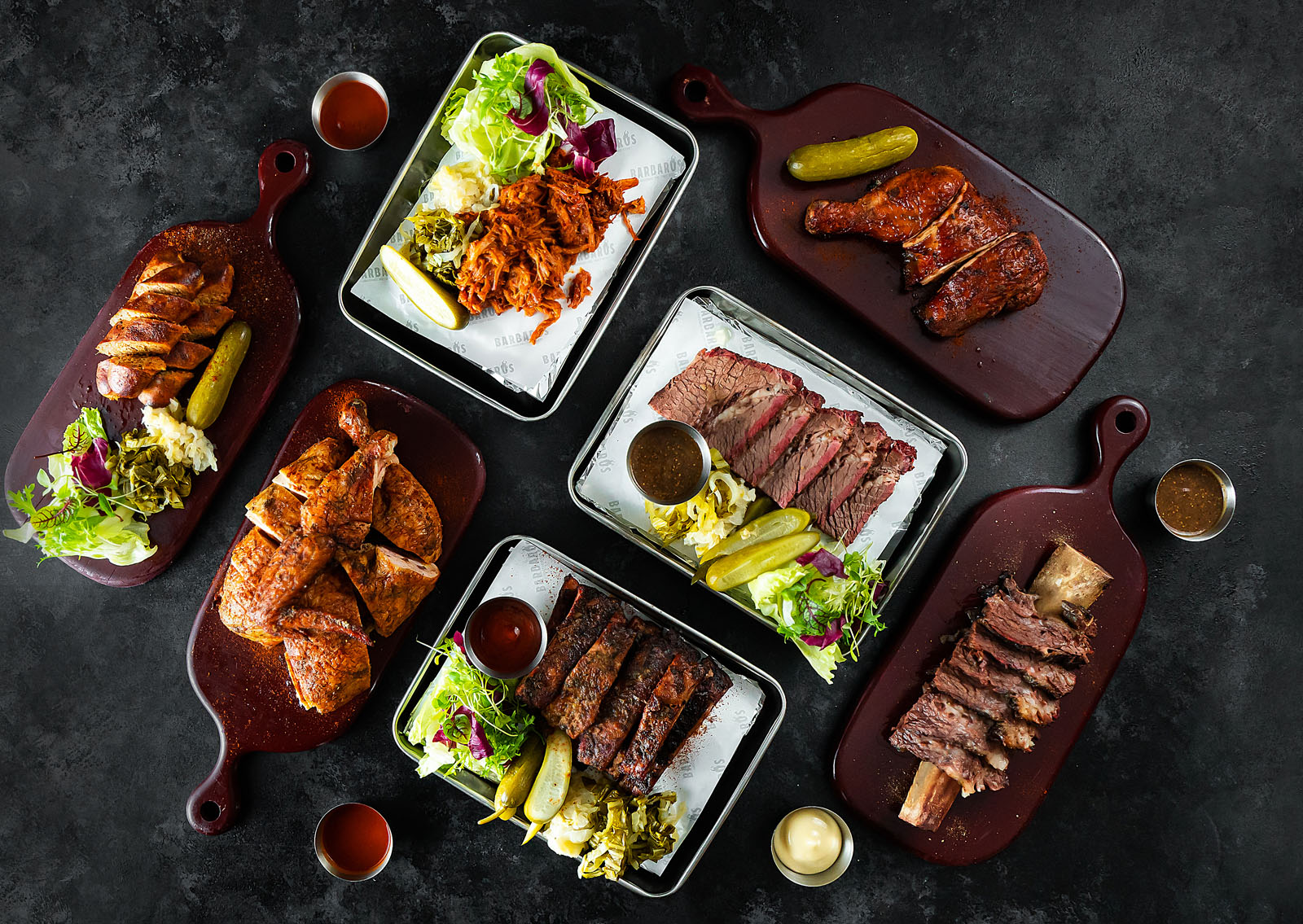 Thực đơn - Barbaros Restaurant - Smoked BBQ Meat, Burguers and ...